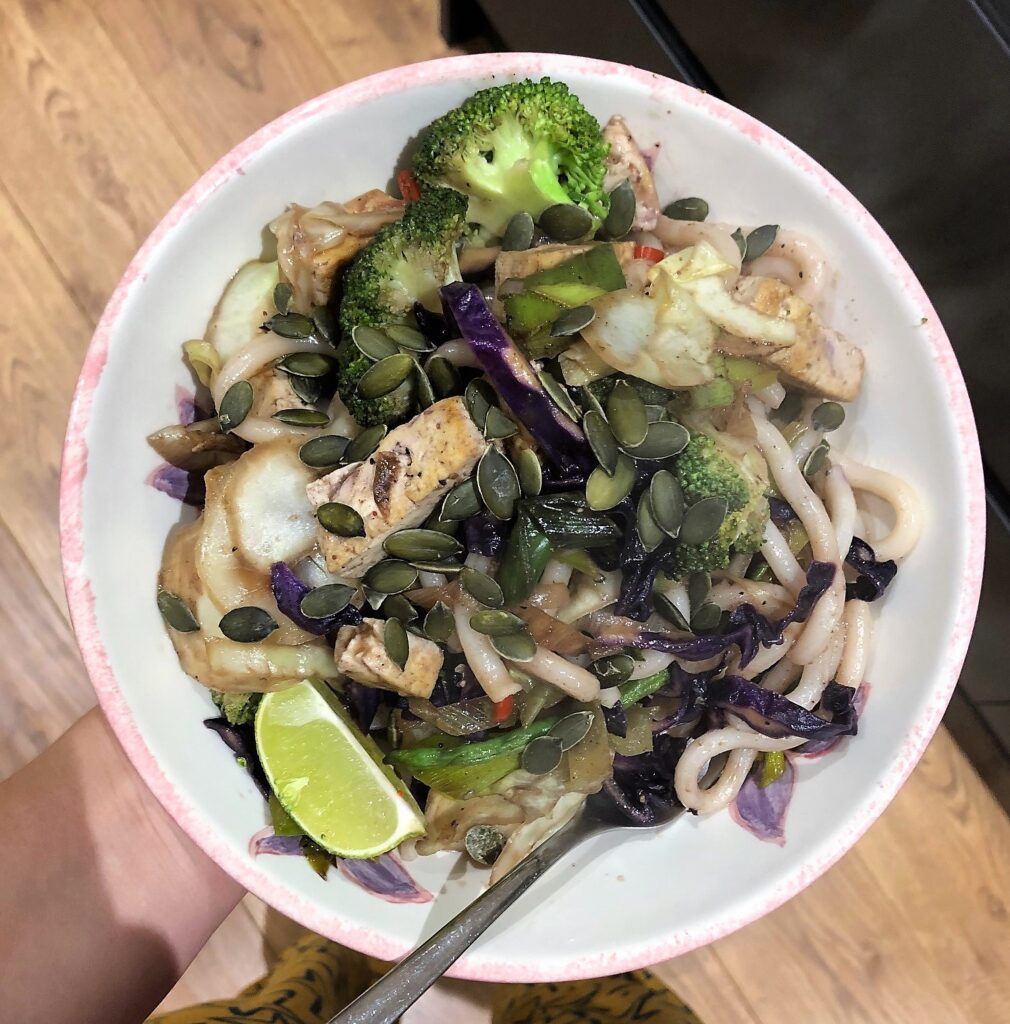 TOFU UDON NOODLES - The Food Boss